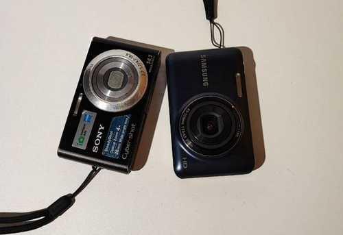 Компактный фотоаппарат samsung и sony