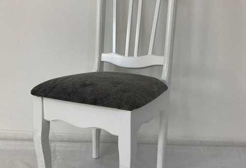 Стул 7 белый серый (стулья новые в наличии)