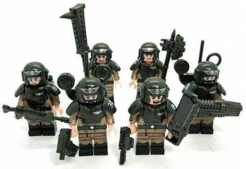 Минифигурки Lego Warhammer 40k Cadian Shock Troops