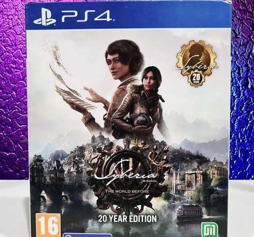 Syberia: The World Before 20 Year Edition для PS4