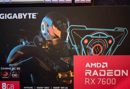 Видеокарта Gigabyte Radeon RX 7600 Gaming OC