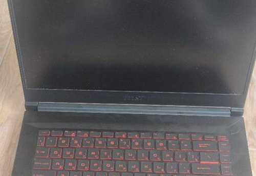 Игровой ноутбук msi GF63 Thin 11UC RTX 3050