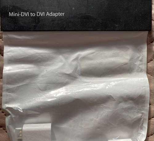 Переходник Apple с Mini dvi на dvi adapter