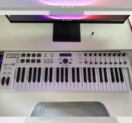 Arturia keylab essential 49 mk3 white