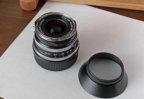 Voigtlander 21mm f3,5 color scopar vm