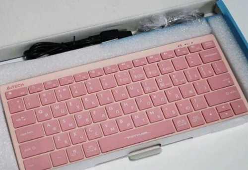 Клавиатура A4Tech Fstyler FBX51C розовая
