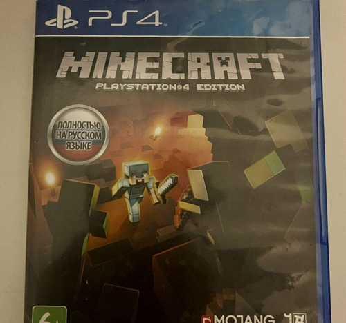 Minecraft ps4 диск