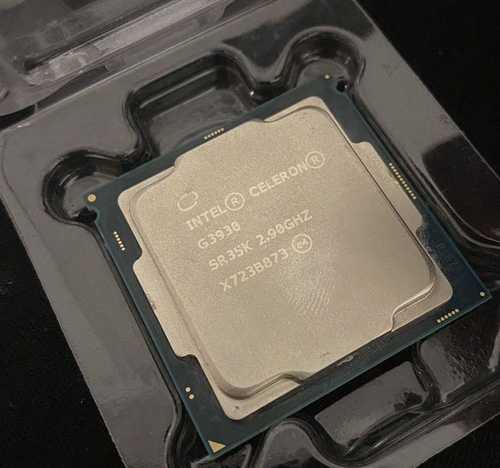 Процессор Intel Celeron G3930 LGA 1151 2х2.9GHz