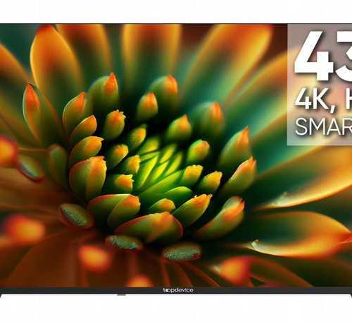 Телевизор ЖК 43" Topdevice tdtv43BS06U BK