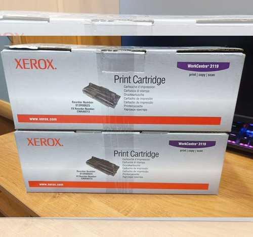 Картриджи Xerox WorkCentre 3119, 2 упаковки