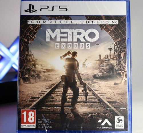 Metro exodus ps5 complete edition новый диск