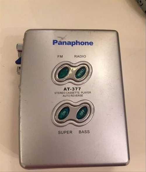Кассетный аудио плеер Panaphone
