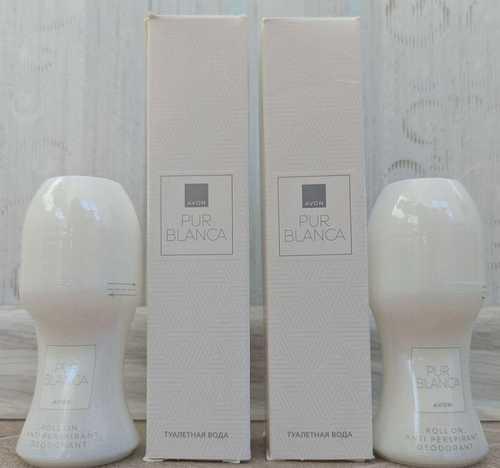 Набор pur blanca Avon