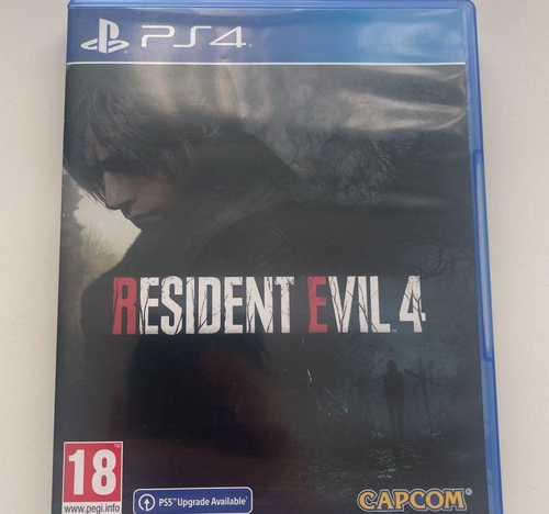 Диск resident evil 4 remake на ps4