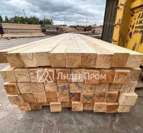 Куб бруса 100х100х6000 1-с ев обрезной