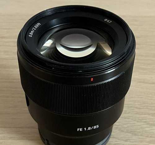 Объектив Sony fe 85mm f 1.8 e-mount