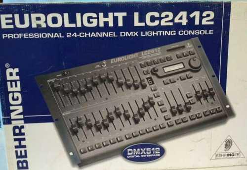 Световой пульт DMX контроллер Behringer LC2412