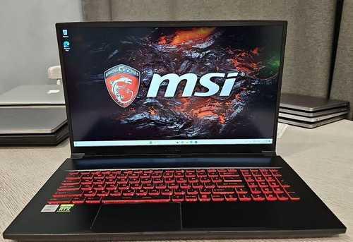 17.3" MSI GF75 Thin 10UD-045XRU, 512 ГБ, Core i7-10750H, RAM 16 ГБ, GeForce RTX 3050 Ti 4 ГБ