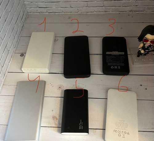 Разные powerbank redmi, xiaomi, red line