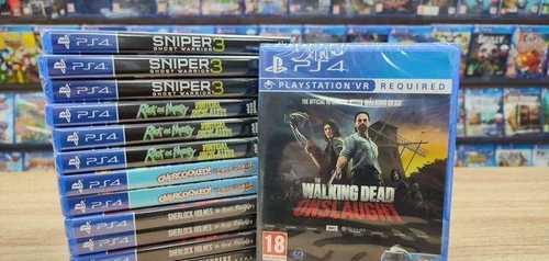 The walking dead onslaught ps4 vr