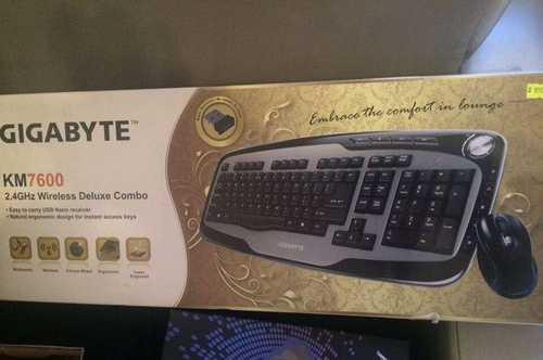 Gigabyte GK-KM7600 клавиатура и мышь беспроводные
