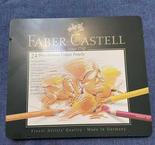 Карандаши Faber-Castell Polychromos 24 цвета