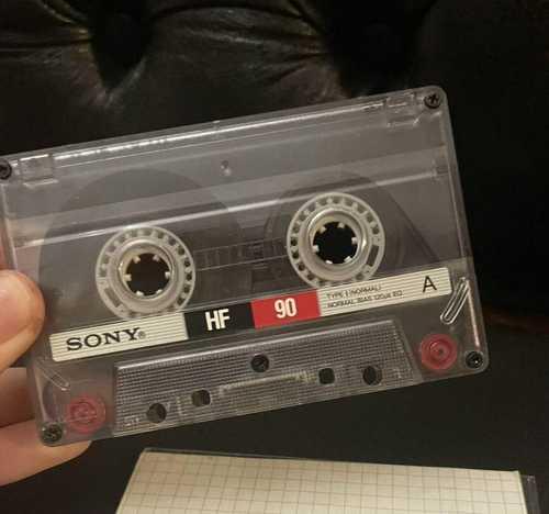 Аудиокассета sony HF90 Super EF