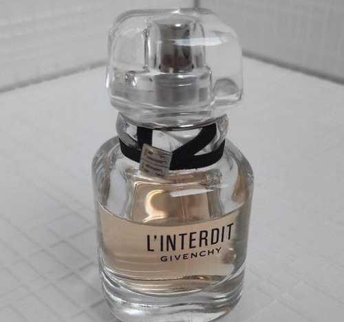 Givenchy linterdit туалетная вода 35 ml