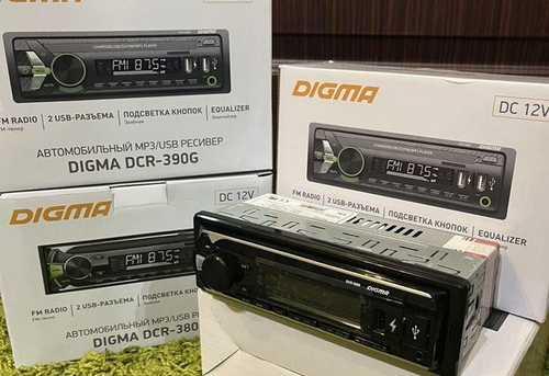 Новые Автомагнитолы digma DCR-380B