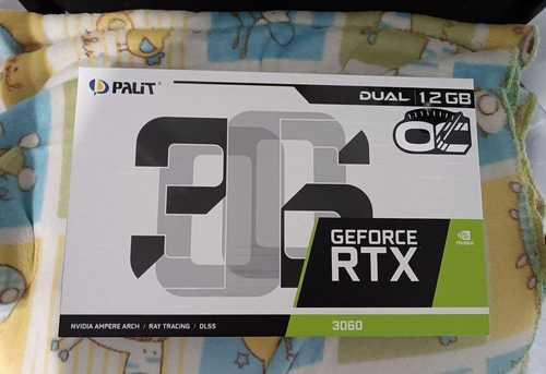 Коробка rtx3060 12g palit dual oc