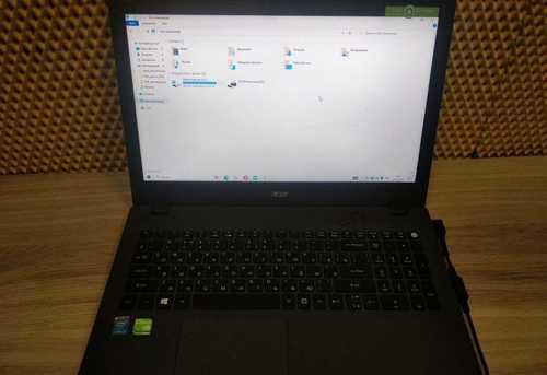 15.6" Acer Aspire E5-573, 500 ГБ, Core i3-4005U, RAM 4 ГБ, Intel HD Graphics 4400