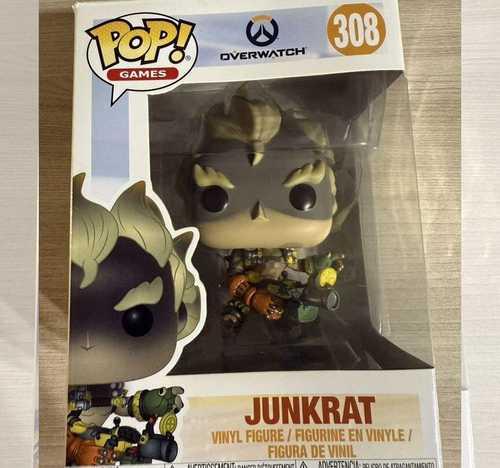 Фигурка overwatch funko pop Крысавчик Junkrat