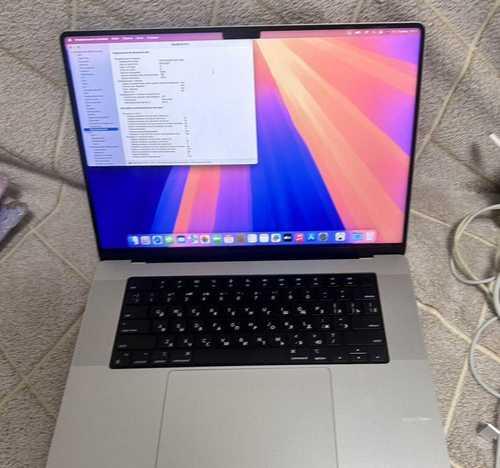 Apple macbook pro 16 2021 M1