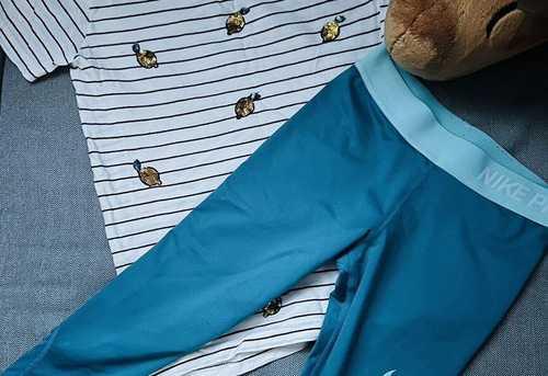 Бриджи nike dri fit оригинал 10-12 лет