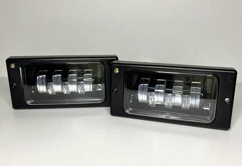 Светодиодные LED птф ваз 2110-2115 70W Регулировка