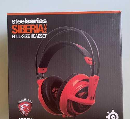 Наушники steelseries siberia геймерские