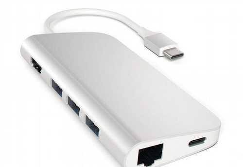 Алюминиевый USB-Hub Satechi Multiport Type-C на H