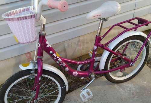 Детский велосипед для девочки 5 лет
