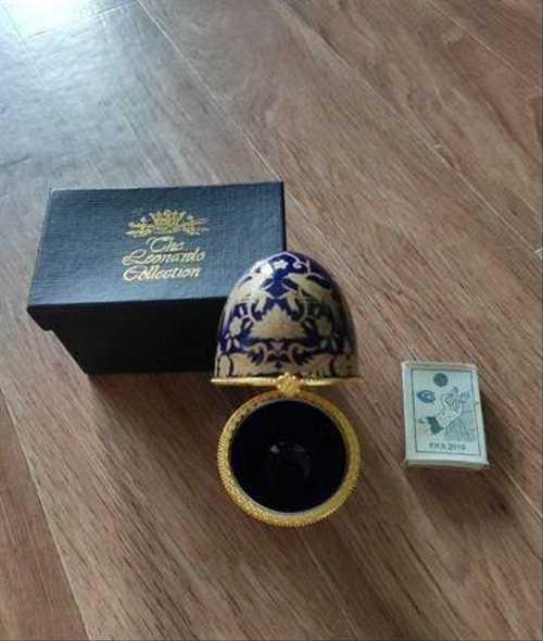 Декоративное яйцо Фаберже шкатулка