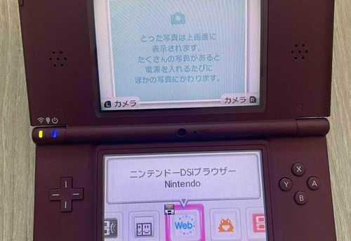 Nintendo dsi ll японка красная