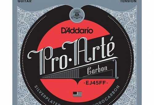 Струны для классической гитары D'Addario EJ45FF