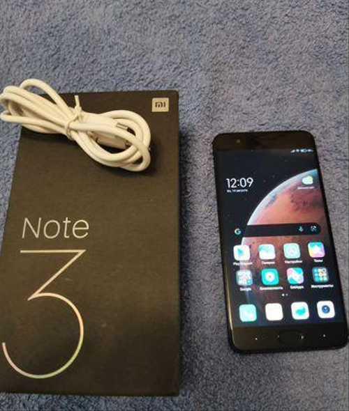 Xiaomi Mi note 3, 6/64Гб