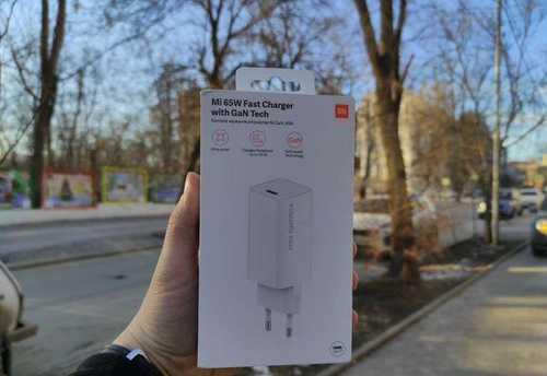 Сзу Xiaomi 65W GaN Charger USB-C с кабелем Новое