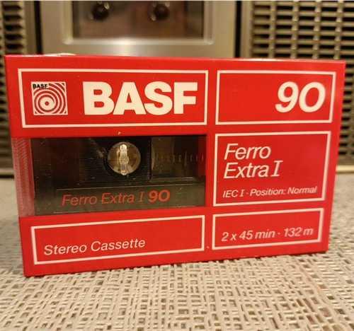 Аудиокассета Basf ferro extra 1 90