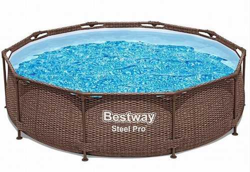 Бассейн каркасный Bestway Steel Pro, 305х76 см