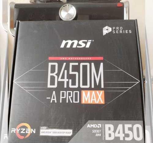 Материнская плата ам4 MSI B450M - A - Pro Max