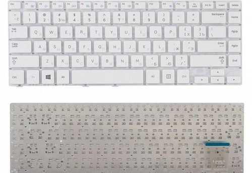 Клавиатура для ноутбука Samsung NP370R5E белая бе
