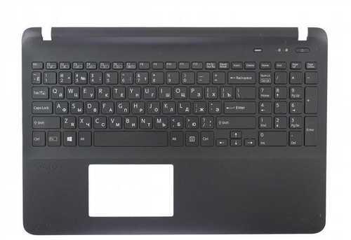 Клавиатура для ноутбука Sony SVF15 черная с топке