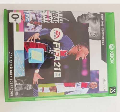 Fifa 21 на Xbox one диск