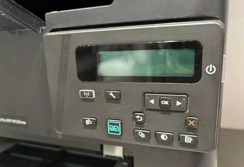 Принтер HP LaserJet pro mfp M125rnw